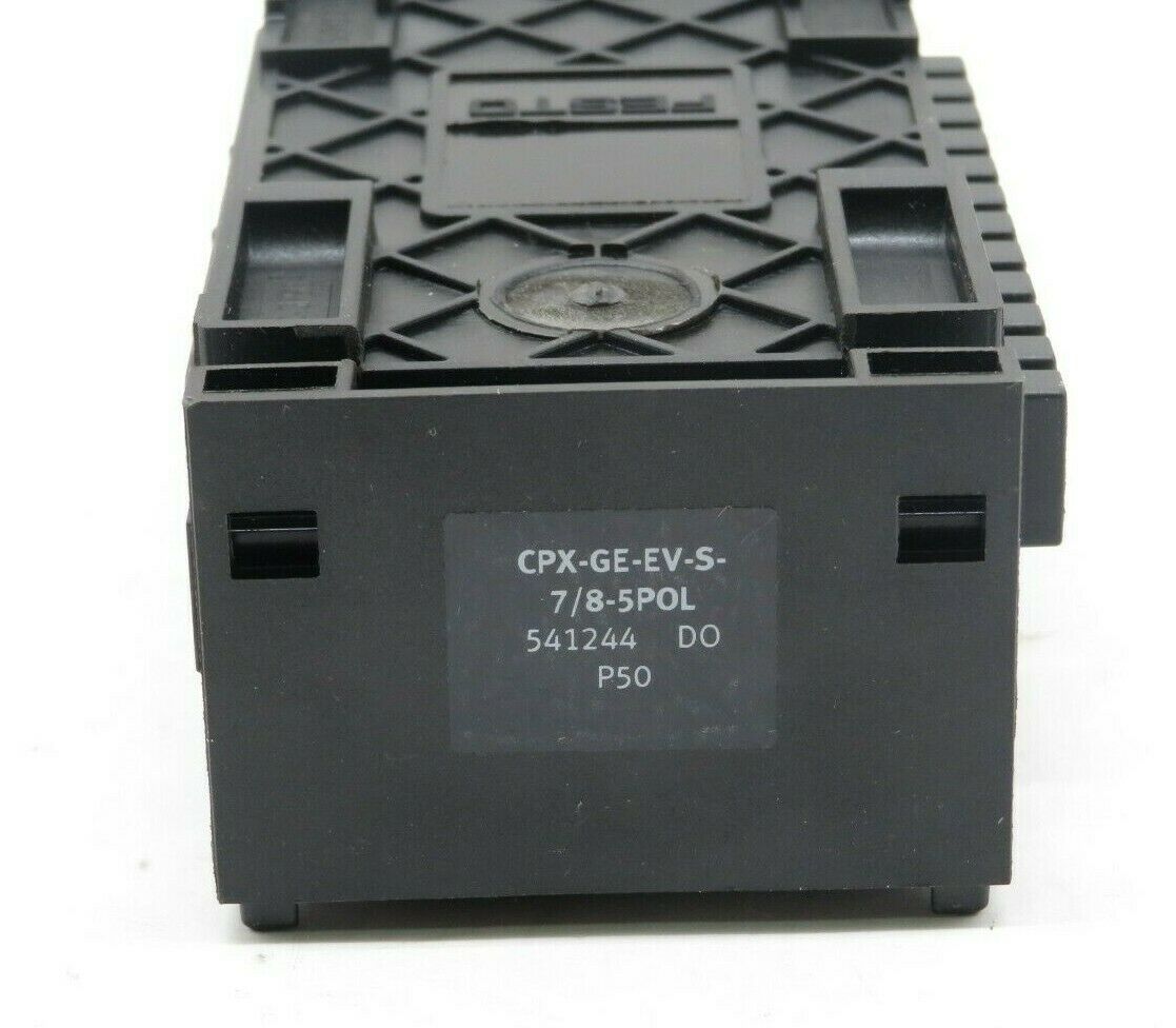 NEW FESTO ELECTRIC CPX-GE-EV-S-7/8-5POL INTERLINKING BLOCK ...
