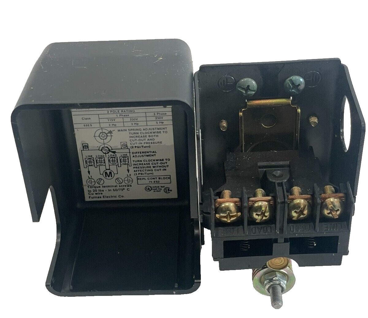 NEW FURNAS 69ES2 PRESSURE SWITCH - SB Industrial Supply, Inc.