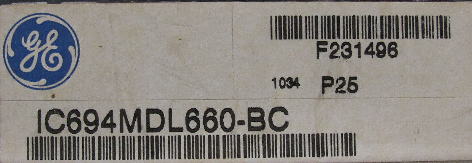 NEW GE FANUC IC694MDL660-BC DIGITAL LOGIC MODULE IC694MDL660BC - SB ...