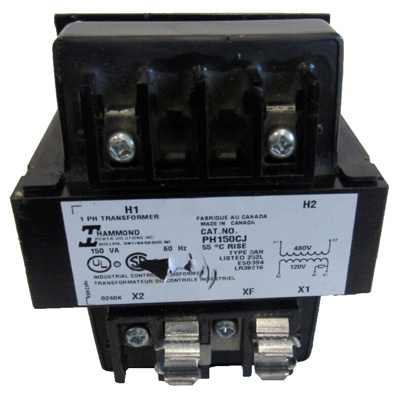 NEW HAMMOND PH150CJ TRANSFORMER 150VA 60HZ - SB Industrial Supply, Inc.