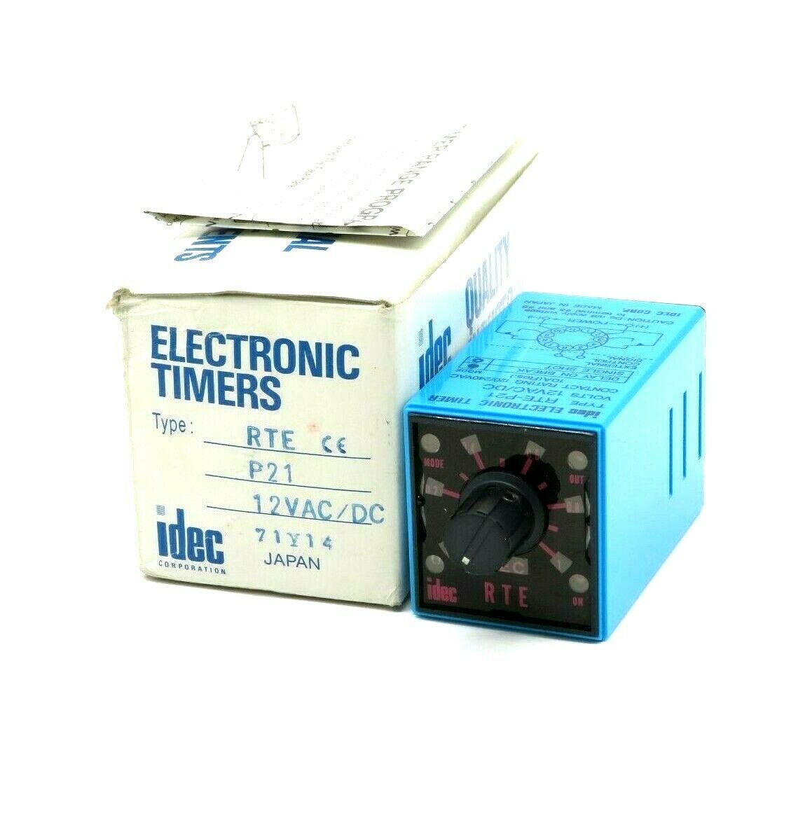 NEW IDEC RTE-P21 TIMER RELAY RTEP21 - SB Industrial Supply, Inc.