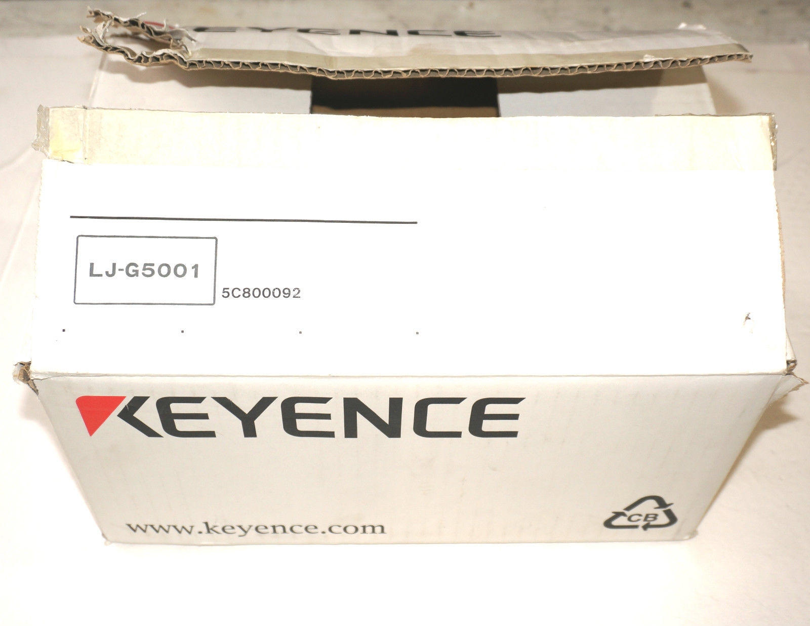 NEW KEYENCE LJ-G5001 LASER SENSOR - SB Industrial Supply, Inc.