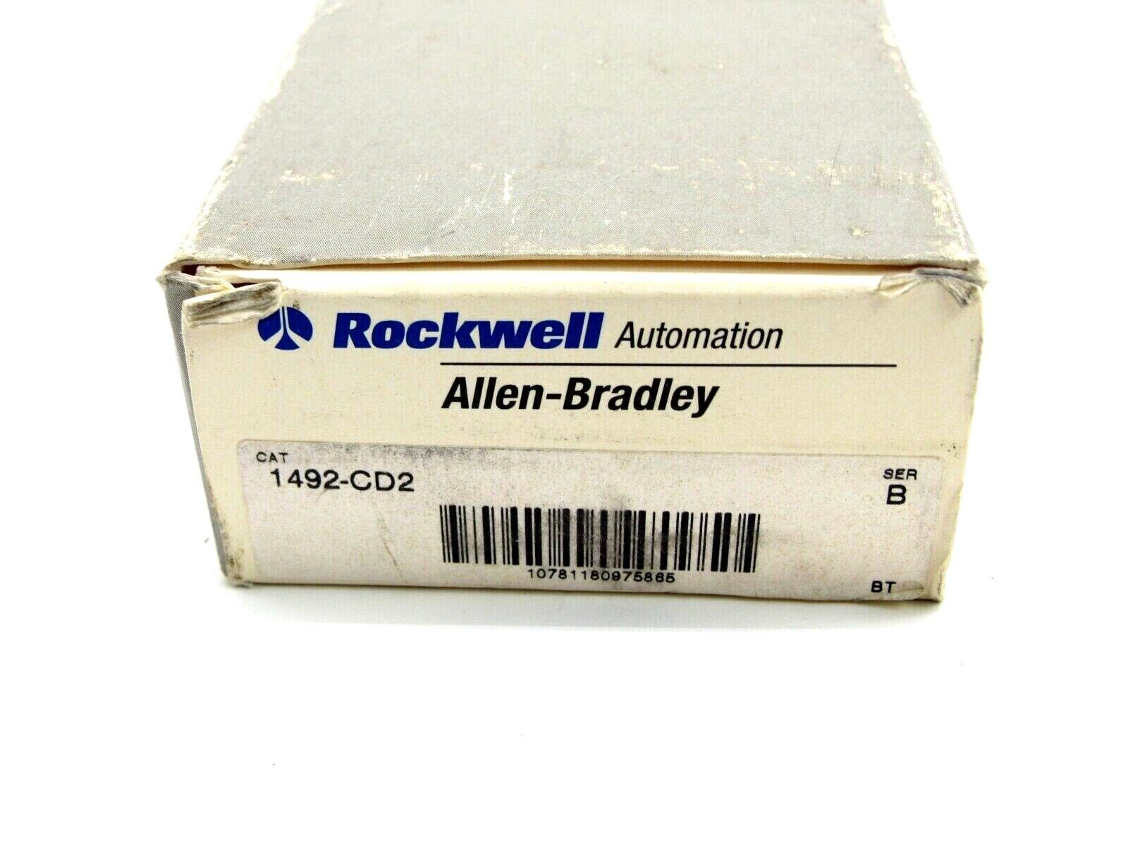 NEW LOT OF 37 ALLEN BRADLEY 1492-CD2 TERMINAL BLOCKS SER.B 1492CD2 - SB ...
