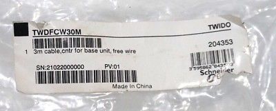 NEW SCHNEIDER ELECTRIC TWDFCW30M 3M CABLE - SB Industrial Supply, Inc.