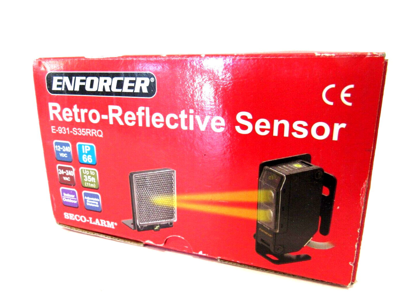 NEW SECO LARM E-931-S35RRQ RETRO-REFLECTIVE SENSOR E931S35RRQ - SB ...