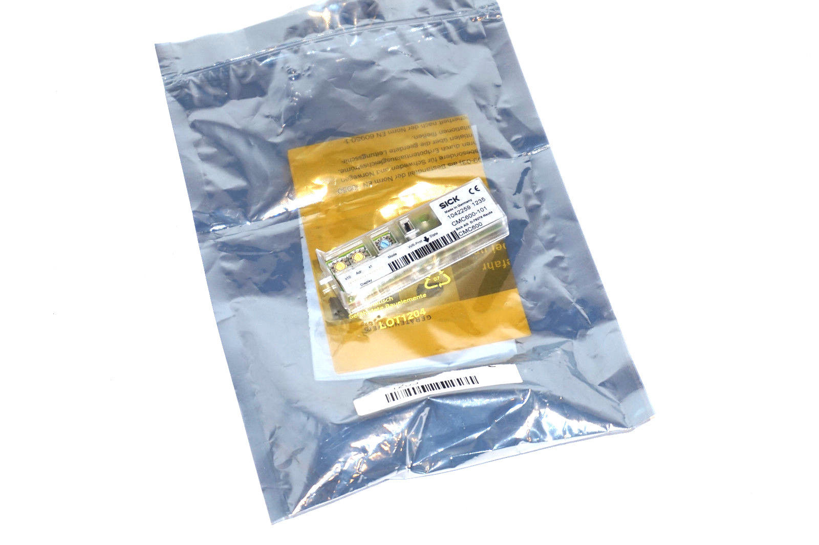 NEW SICK OPTIC CMC600-101 CLONING MODULE CMC600101 - SB Industrial ...