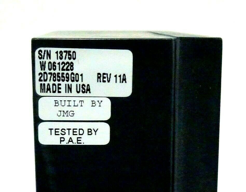USED EATON CUTLER HAMMER 2D78559G01 UNIVERSAL RTD MODULE REV.11A - SB ...