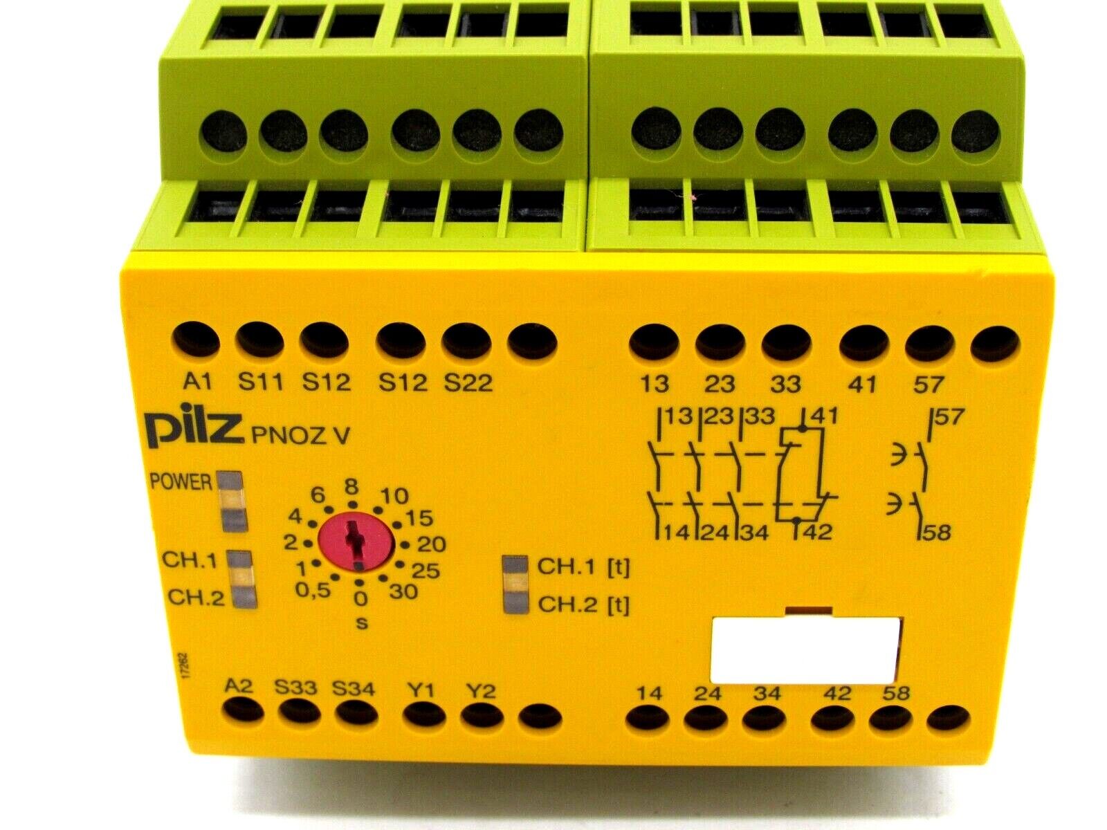 USED PILZ PNOZ-V-30S-24VDC-3N/O-1N/C-1N/O-T SAFETY RELAY 774790 - SB ...