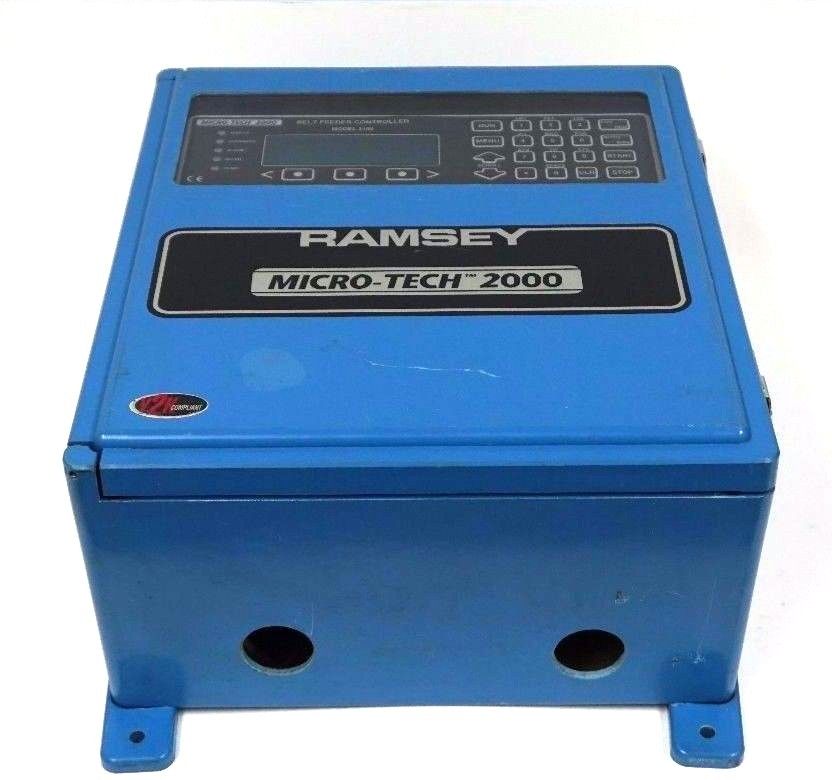 USED RAMSEY MODEL: 2105 BELT FEEDER CONTROLLER MICRO TECH 2000 - SB ...