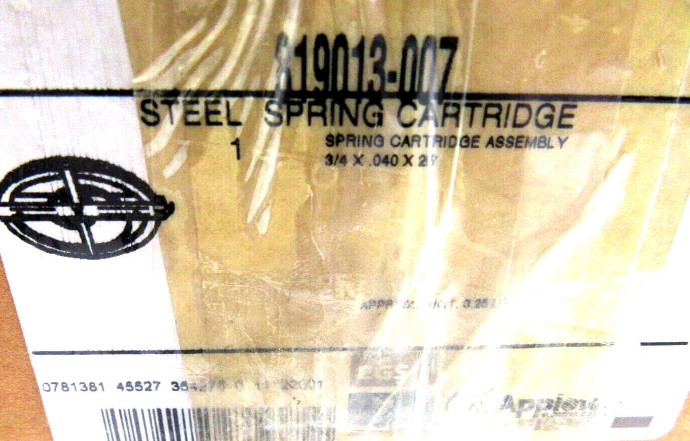 NEW APPLETON 819013-007 STEEL SPRING CARTRIDGE 819013007 - SB ...