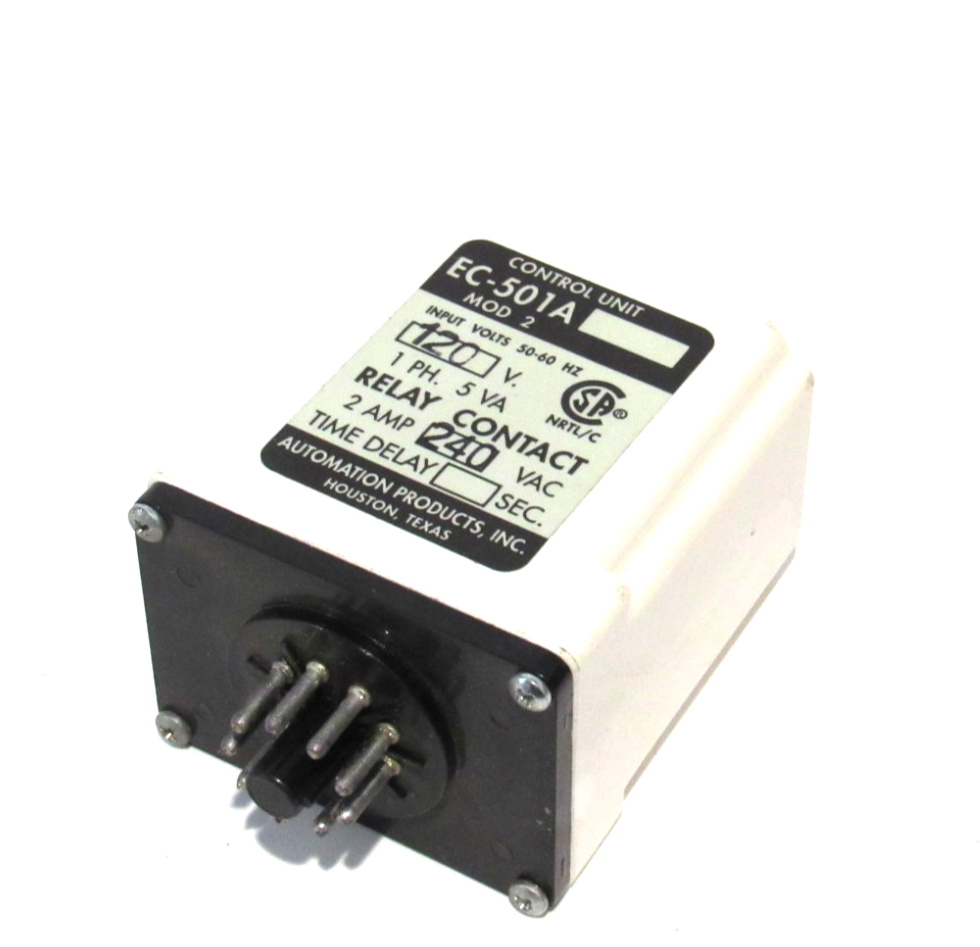 NEW AUTOMATIN PRODUCTS EC-501A TIME DELAY RELAY MOD 2 EC501A - SB ...