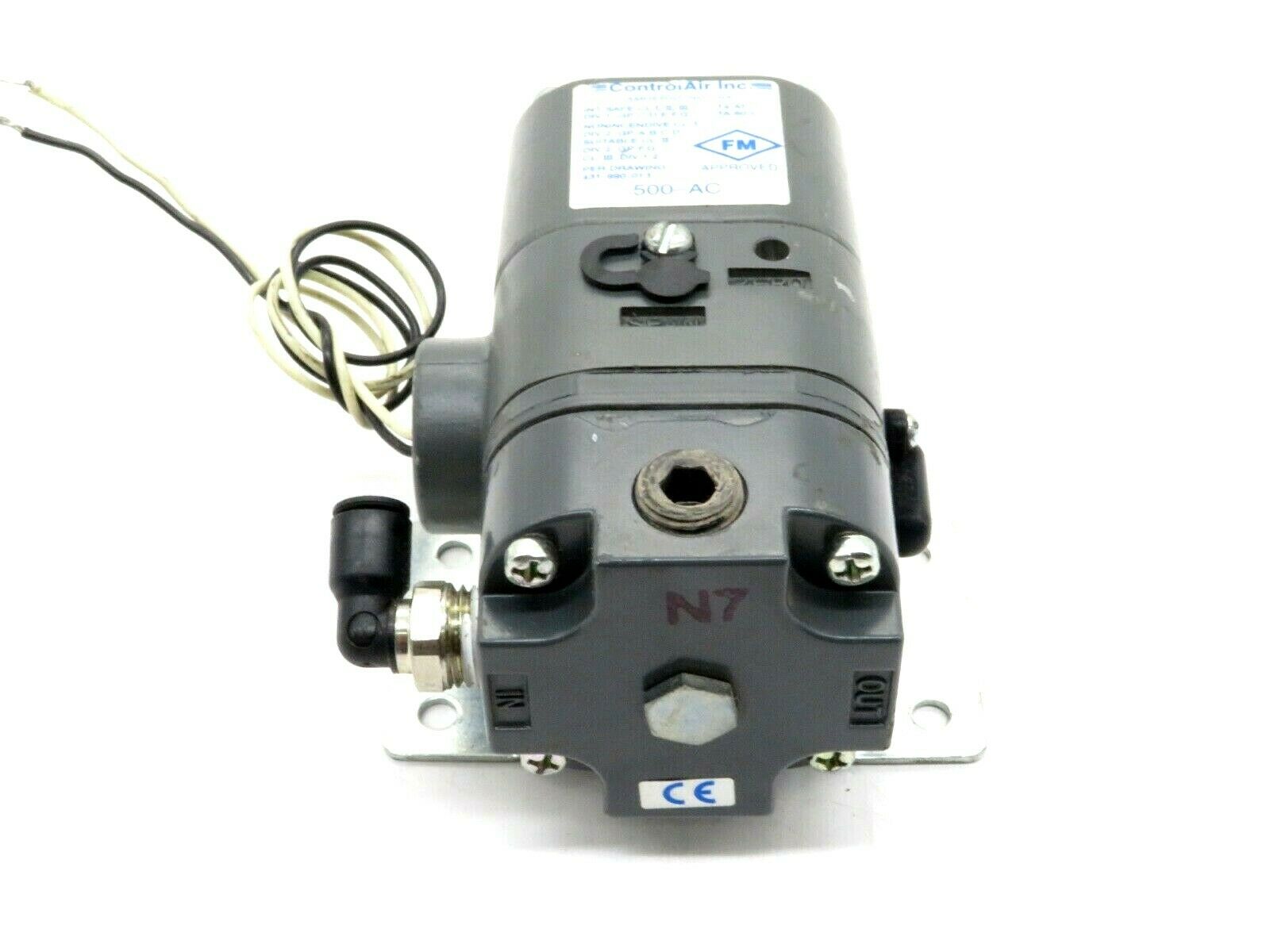 NEW CONTROLAIR INC 500-AC TRANSDUCER TYPE 500X 500AC - SB Industrial ...