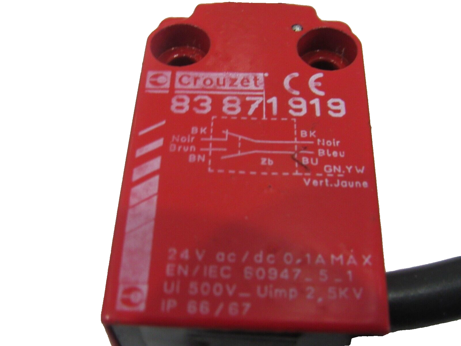 NEW CROUZET 83871919 LIMIT SWITCH 4 WIRE 4 PIN 932618 - SB Industrial ...