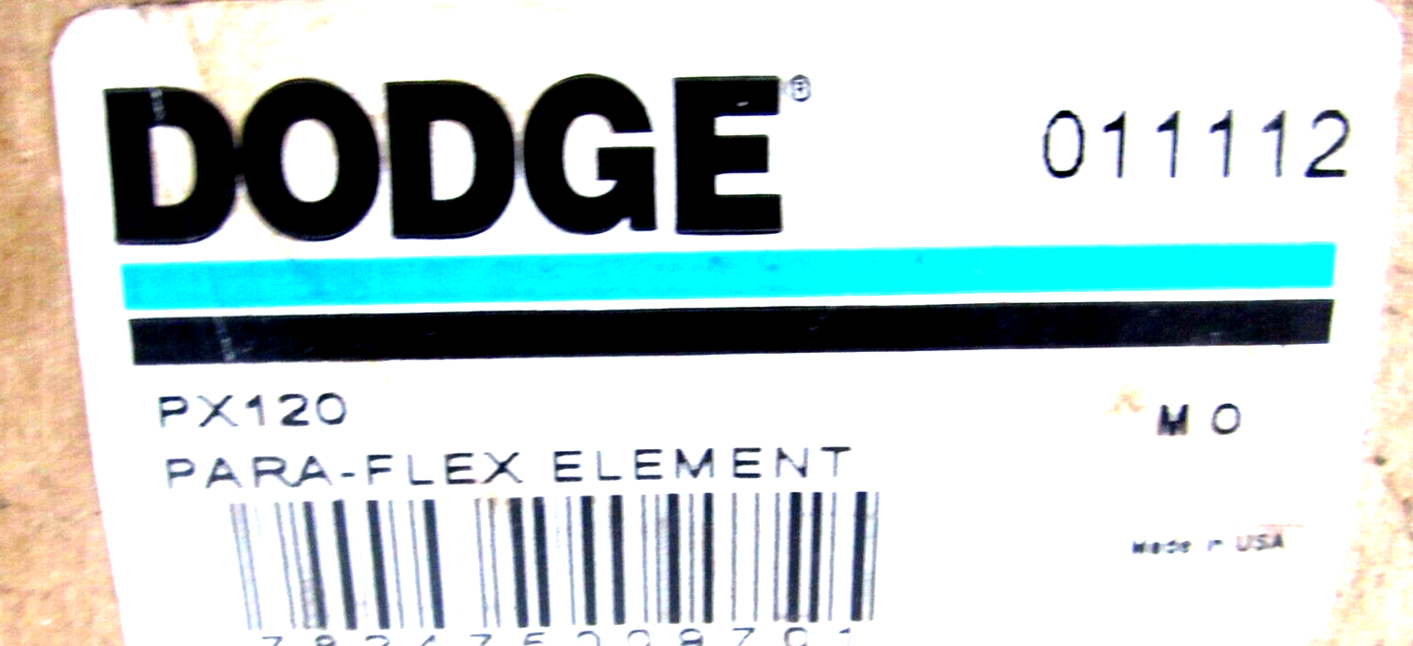 NEW DODGE 011112 PARA-FLEX ELEMENT PX120 - SB Industrial Supply, Inc.