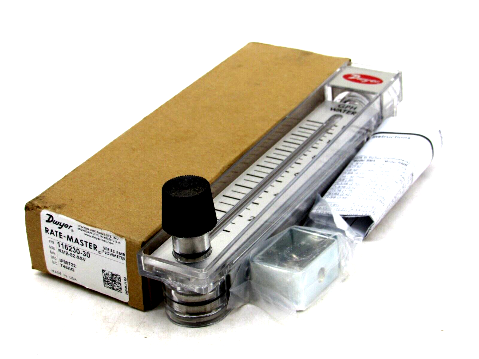 NEW DWYER RMB-82-SSV FLOW METER RMB82SSV - SB Industrial Supply, Inc.