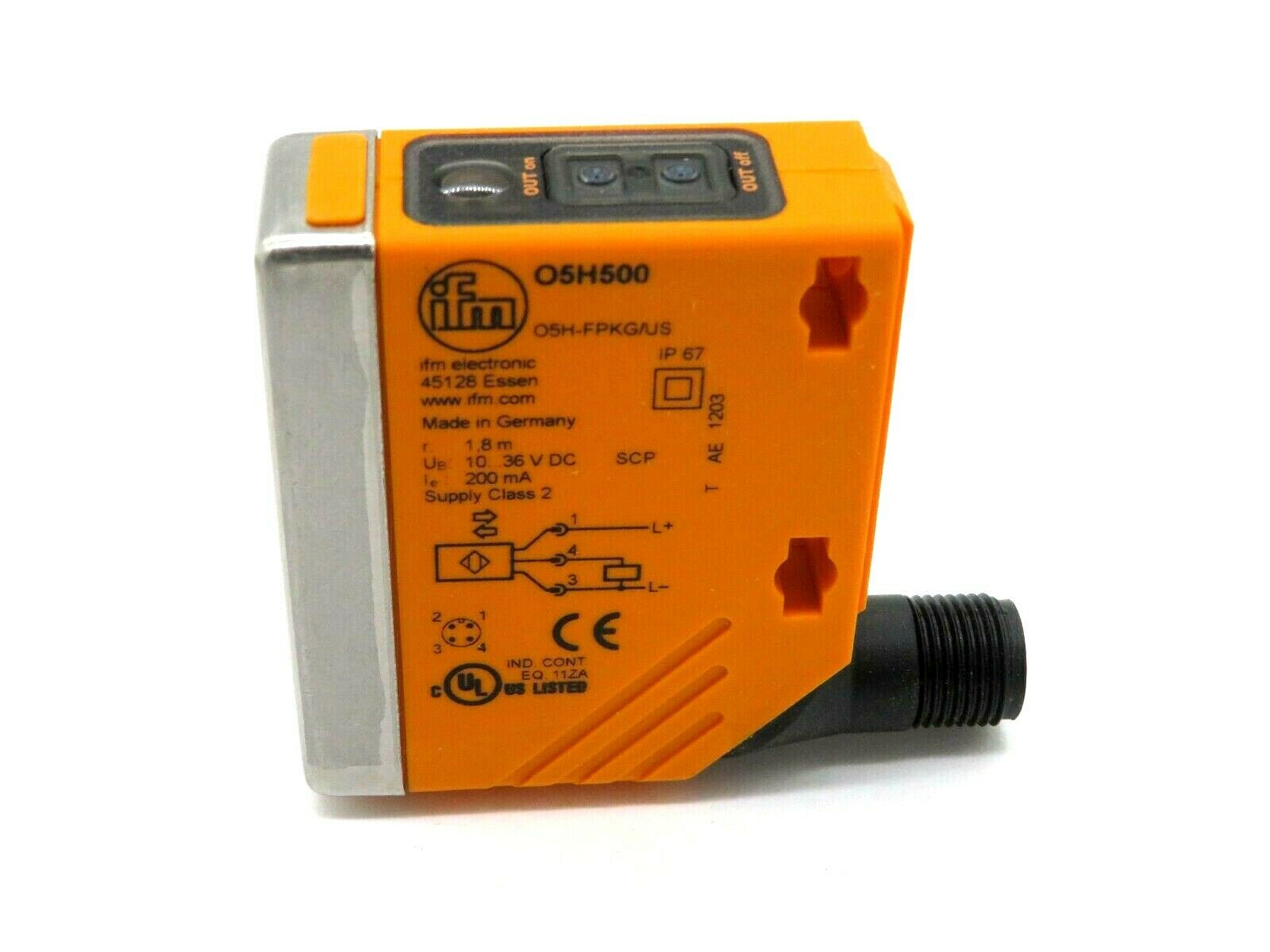 NEW EFECTOR O5H-FPKG/US100 PHOTOELECTRIC SENSOR O5H500 O5HFPKGUS100 ...