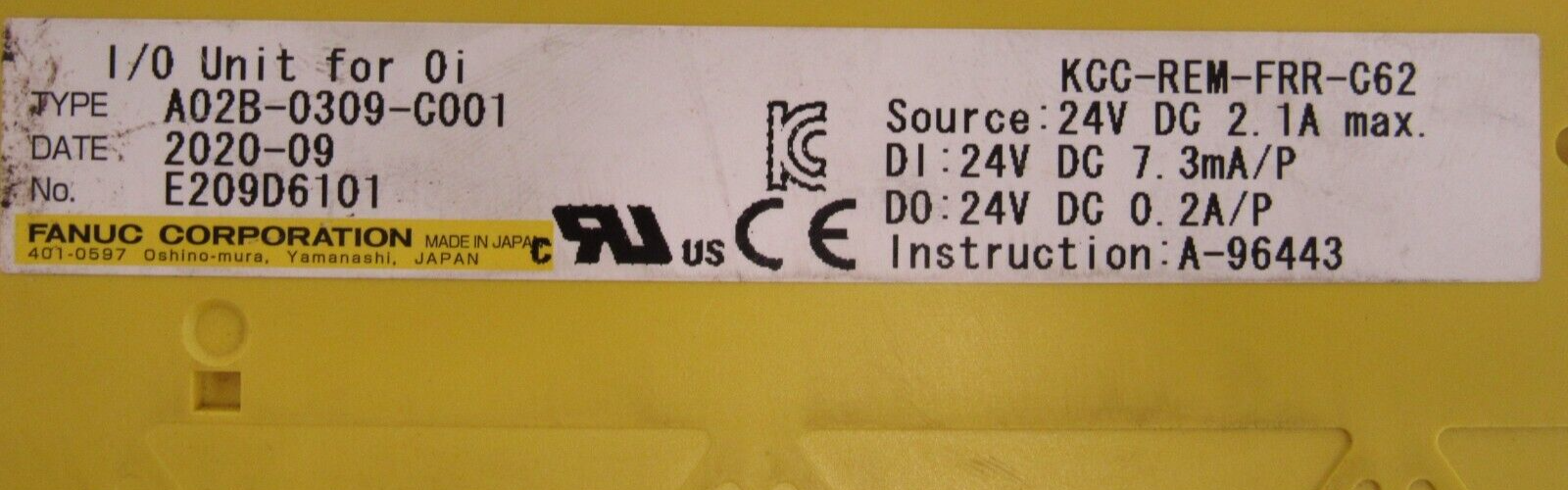 NEW FANUC A16B-2203-0881/07A I/O MODULE A16B2203088107A - SB Industrial ...