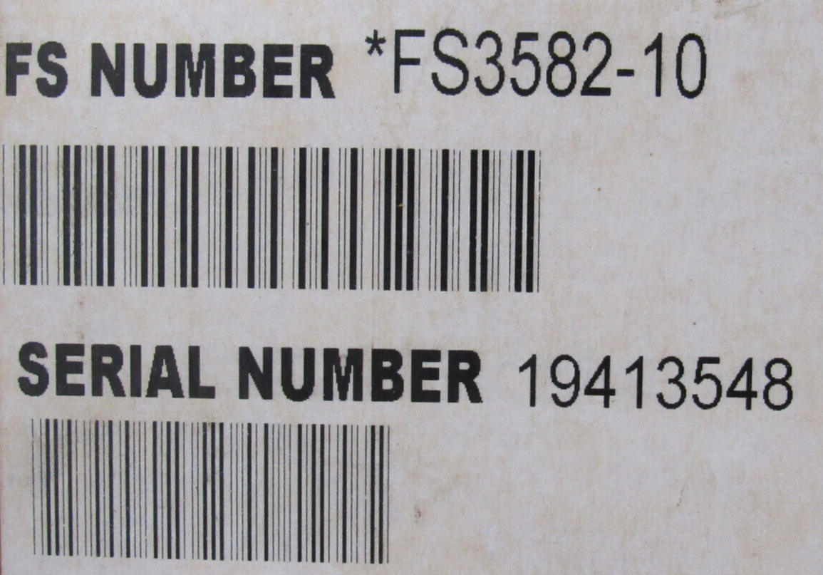 NEW FISHER FS3582-10 VALVE POSITIONER 3582 FS358210 - SB Industrial ...