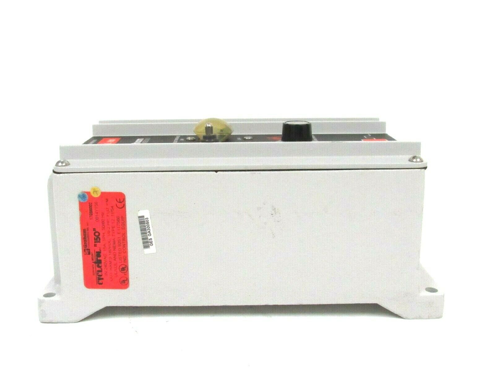 NEW GRAHAM CYCLETRON 150 0014Y156 176B6002 DC MOTOR CONTROLLER - SB ...