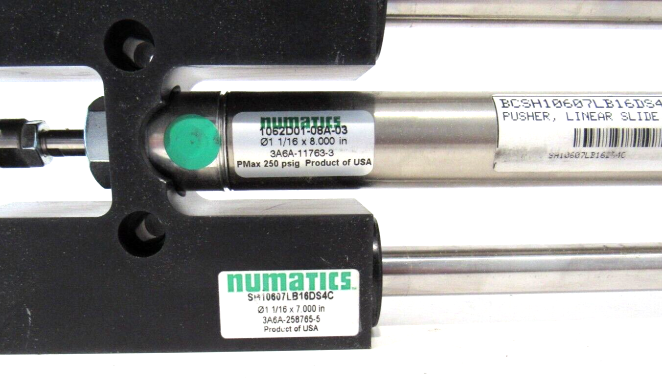 NEW NUMATICS SH10607LB16DS4C PNEUMATIC SLIDE - SB Industrial Supply, Inc.