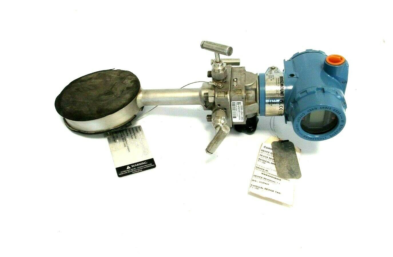 NEW ROSEMOUNT 3095MFC COMPACT ORIFICE FLOWMETER 3" 3095MFC ...