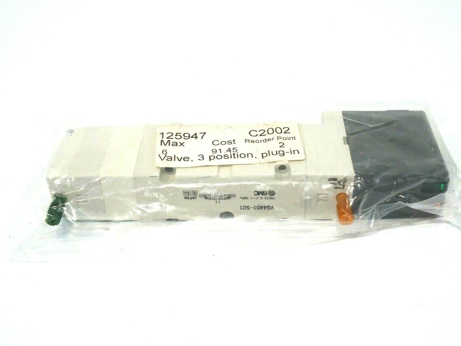 NEW SMC VQ4401-5C1 VALVE VQ44015C1 - SB Industrial Supply, Inc.