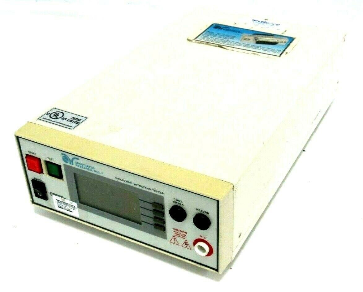 USED ASSOCIATED RESEARCH 3765 HYPOT III DIELECTRIC WITHSTAND TESTER ...