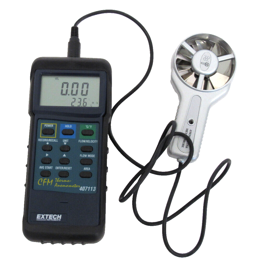 USED EXTECH 407113 ANEMOMETER - SB Industrial Supply, Inc.