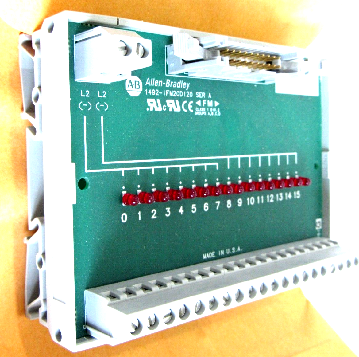 ALLEN BRADLEY 1492-IFM20D120 INTERFACE MODULE 1492IFM20D120 NEW ...