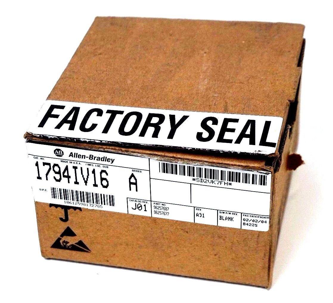 ALLEN BRADLEY 1794-IV16 SER. A FLEX I/O MODULE 1794IV16 - SB Industrial ...