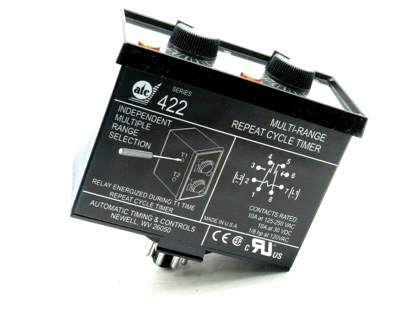 NEW ATC 3-0422A100F30X RELAY 24VDC SERIES 422 30422A100F30X - SB ...
