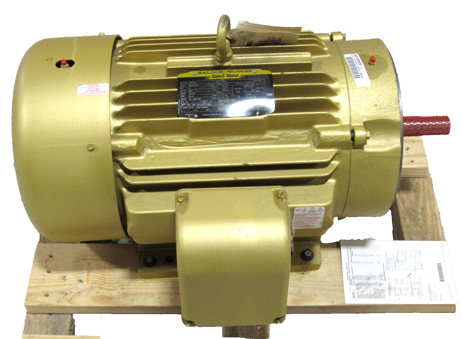 NEW BALDOR EJMM4109T MOTOR 40HP 3530 RPM 230/460V 324JM - SB Industrial ...
