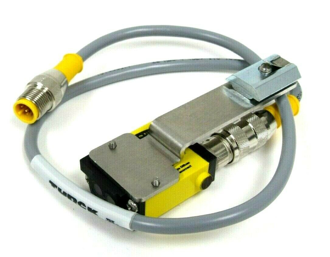 NEW BANNER SM312WQD 26892 PHOTOELECTRIC SWITCH SENSOR WITH TURCK RK 4 ...