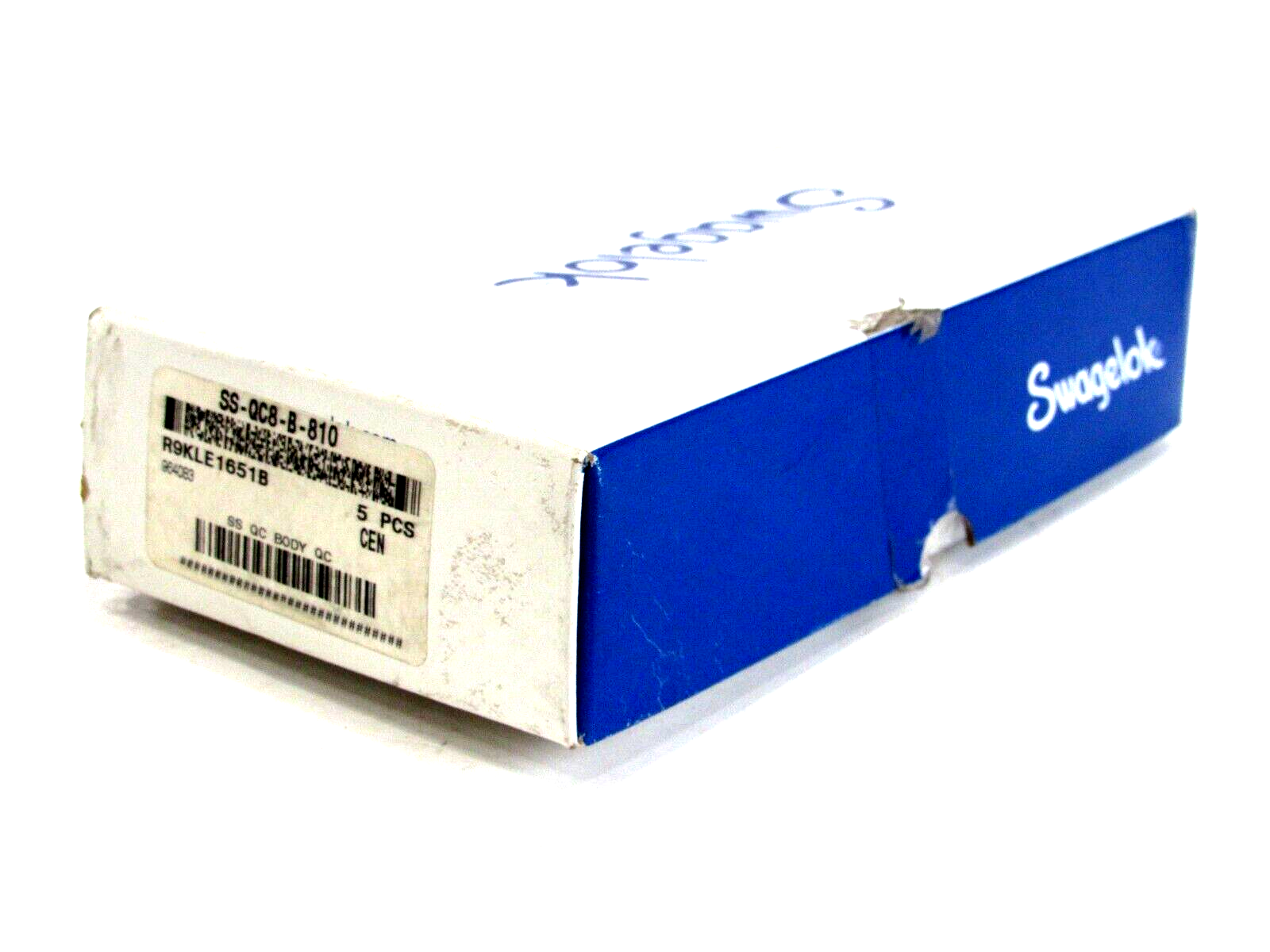 NEW BOX OF 5 SWAGELOK SS-QC8-B-810 QUICK CONNECT BODY SSQC8B810 - SB ...