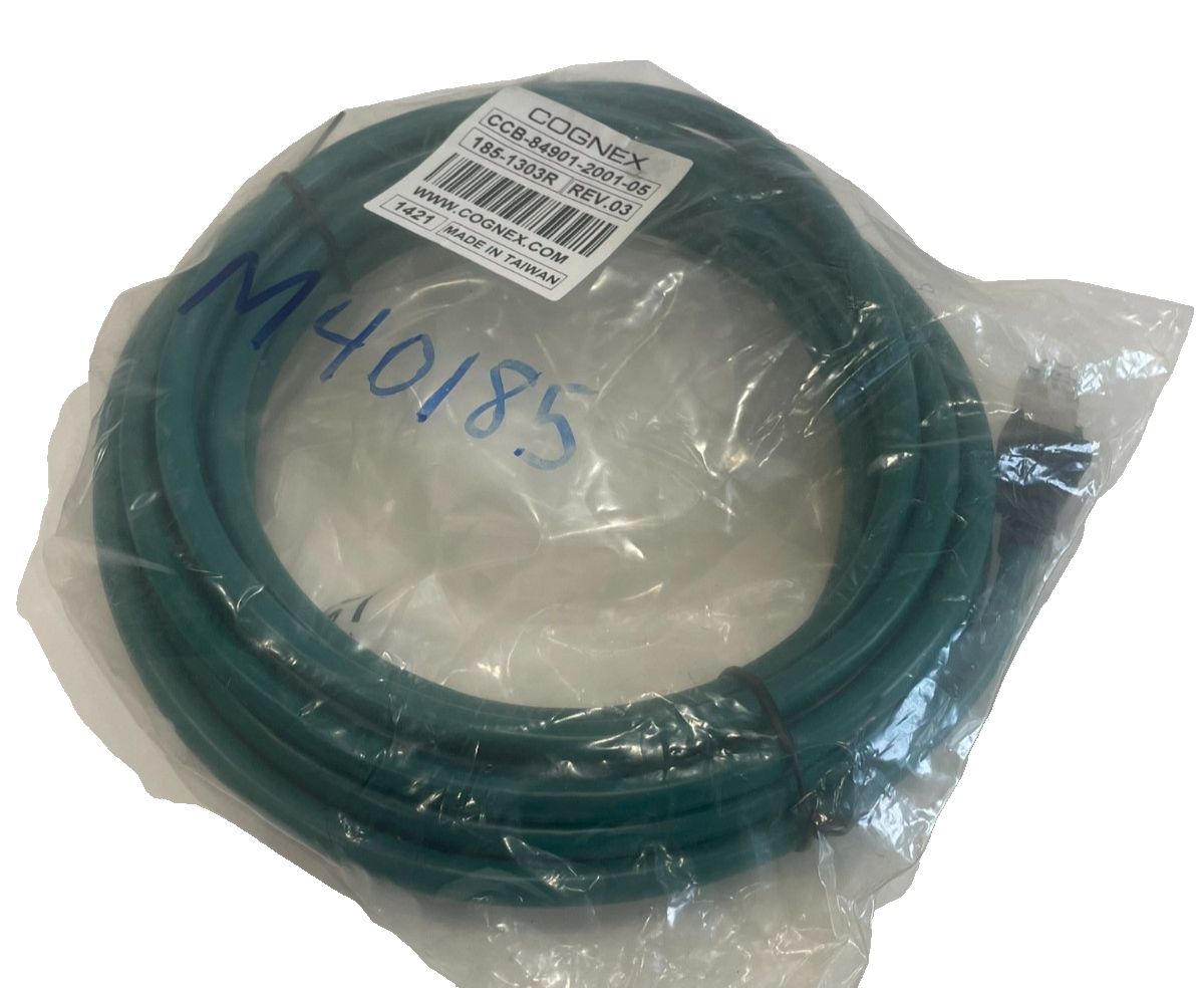 NEW COGNEX CCB-84901-2001-05 ETHERNET CABLE REV.03 CCB84901200105 - SB ...