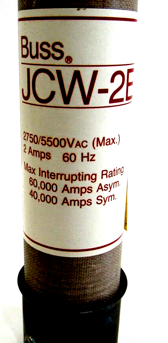 NEW LOT OF 4 BUSSMANN JCW-2E FUSE JCW2E - SB Industrial Supply, Inc.