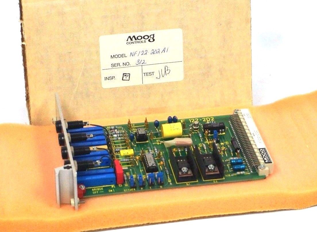 NEW MOOG NF122-202A1 SERVO AMPLIFIER BOARD F122-202 - SB Industrial ...