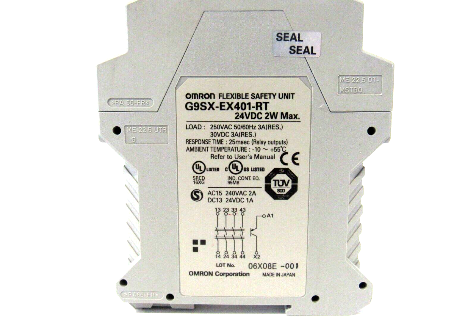 NEW OMRON G9SX-EX401-RT 24VDC SAFETY RELAY G9SXEX401RT - SB Industrial ...