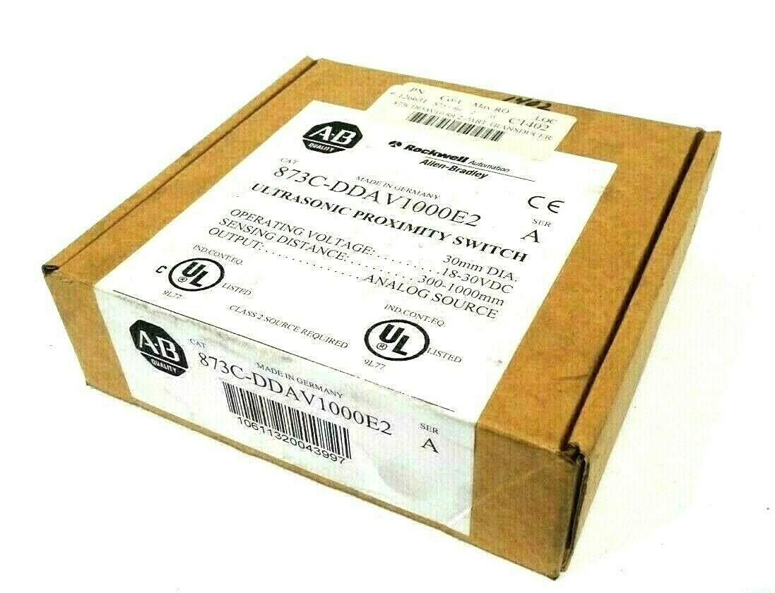 NEW SEALED ALLEN BRADLEY 873C-DDAV1000E2 PROXIMITY SWITCH SER.A ...