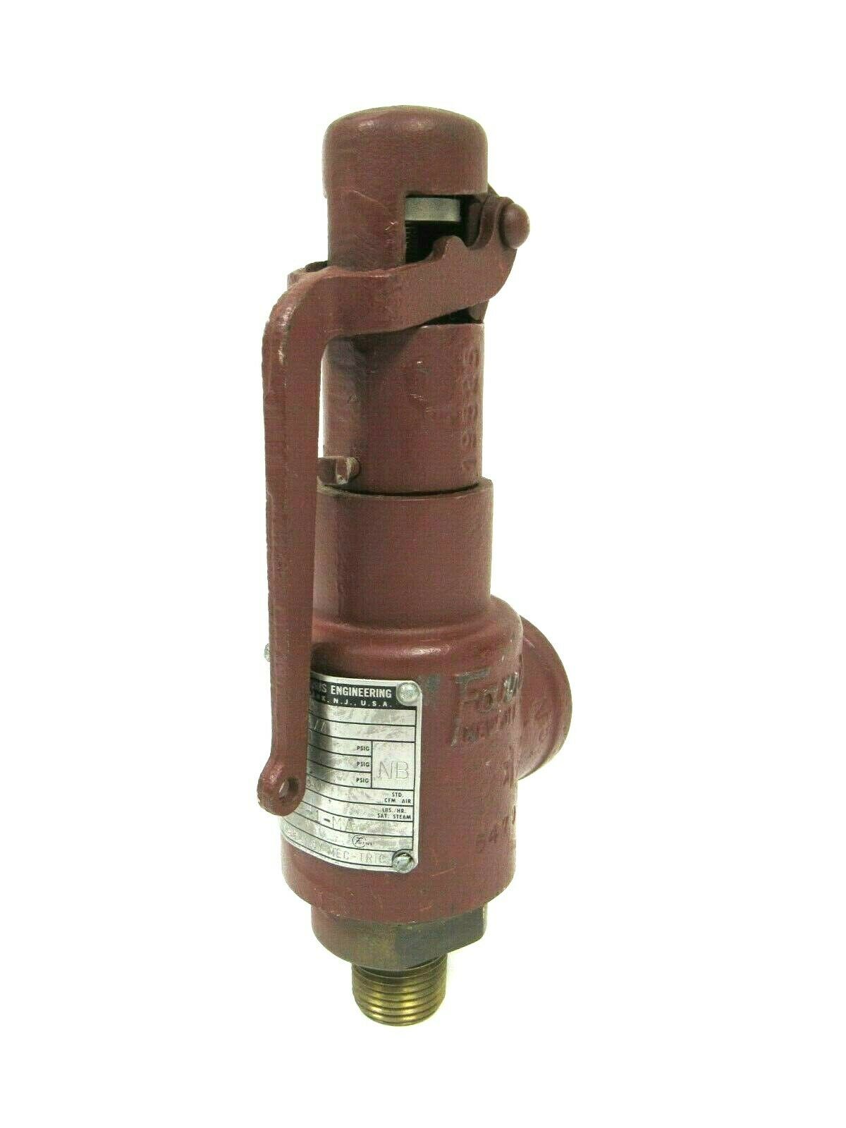 NEW TELEDYNE FARRIS 18950L RELIEF VALVE 1/2x3/4 - SB Industrial Supply ...