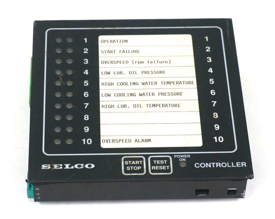 USED SELCO/ NWS M2000-29-10 ENGINE CONTROLLER 171095, 23AC, 24V ...