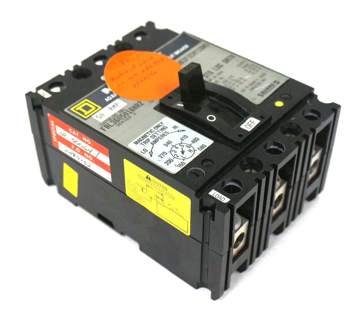 SQUARE D FAL3605016MA2 CIRCUIT BREAKER 50A, SERIES 2 - SB Industrial ...
