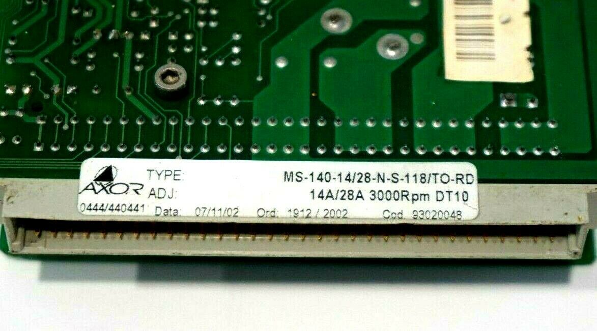 USED AXOR MS-140-14/28-N-S-118/TO-RD MINISPEED 140 MS1401428NS118TORD ...