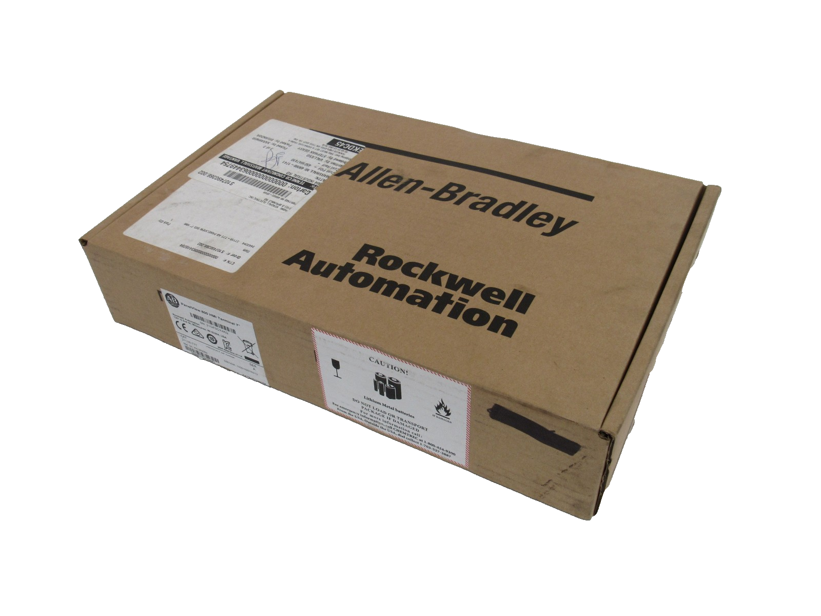 ALLEN BRADLEY 2711R-T7T PANELVIEW 800 HMI 7" SER. A 2711RT7T NEW ...