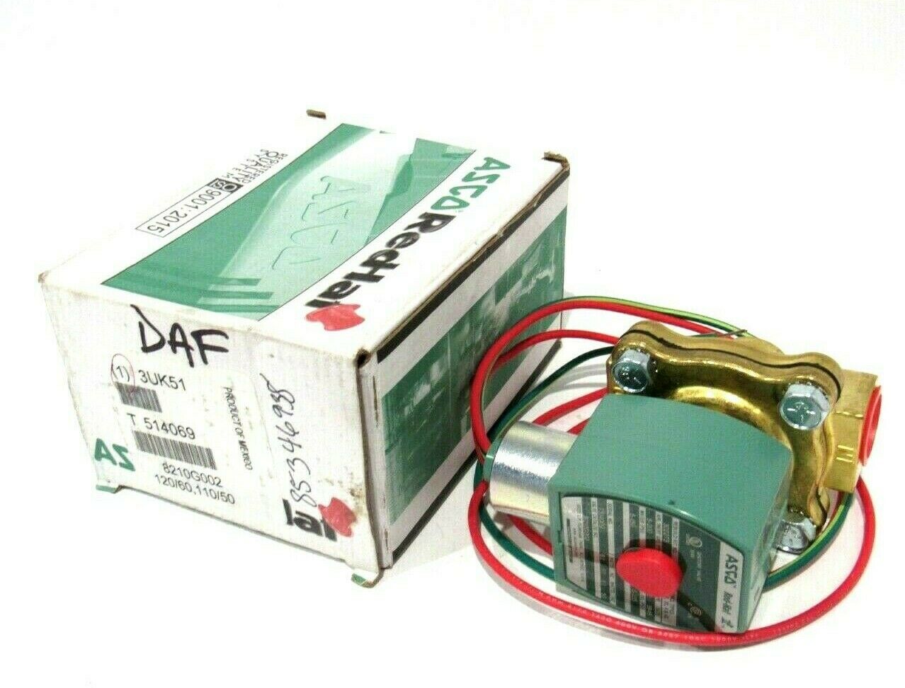 NEW ASCO 8210G002 SOLENOID VALVE - SB Industrial Supply, Inc.