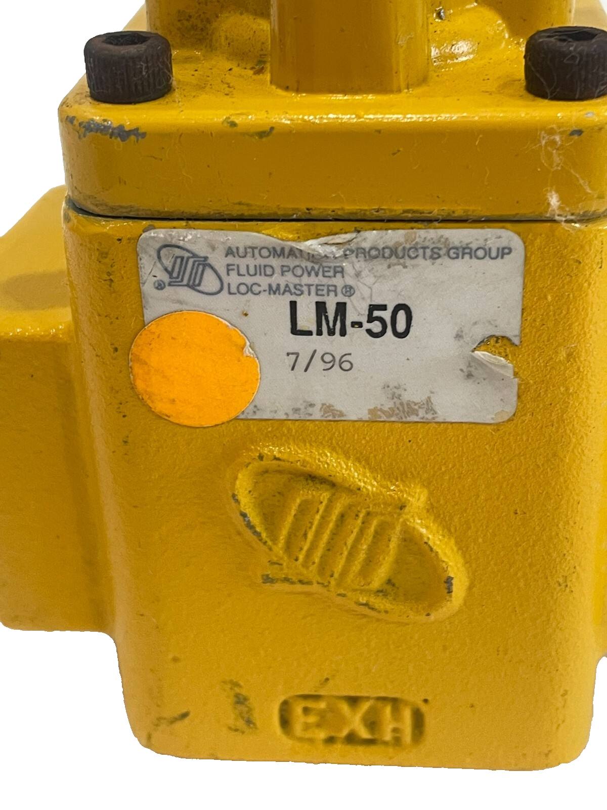 NEW AUTOMATION PRODUCTS GROUP LM-50 LOCKOUT VALVE LM50 - SB Industrial ...