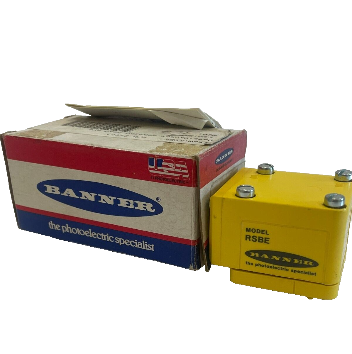 NEW BANNER ENGINEERING RSBE MAXI BEAM DIFFUSE - SB Industrial Supply, Inc.