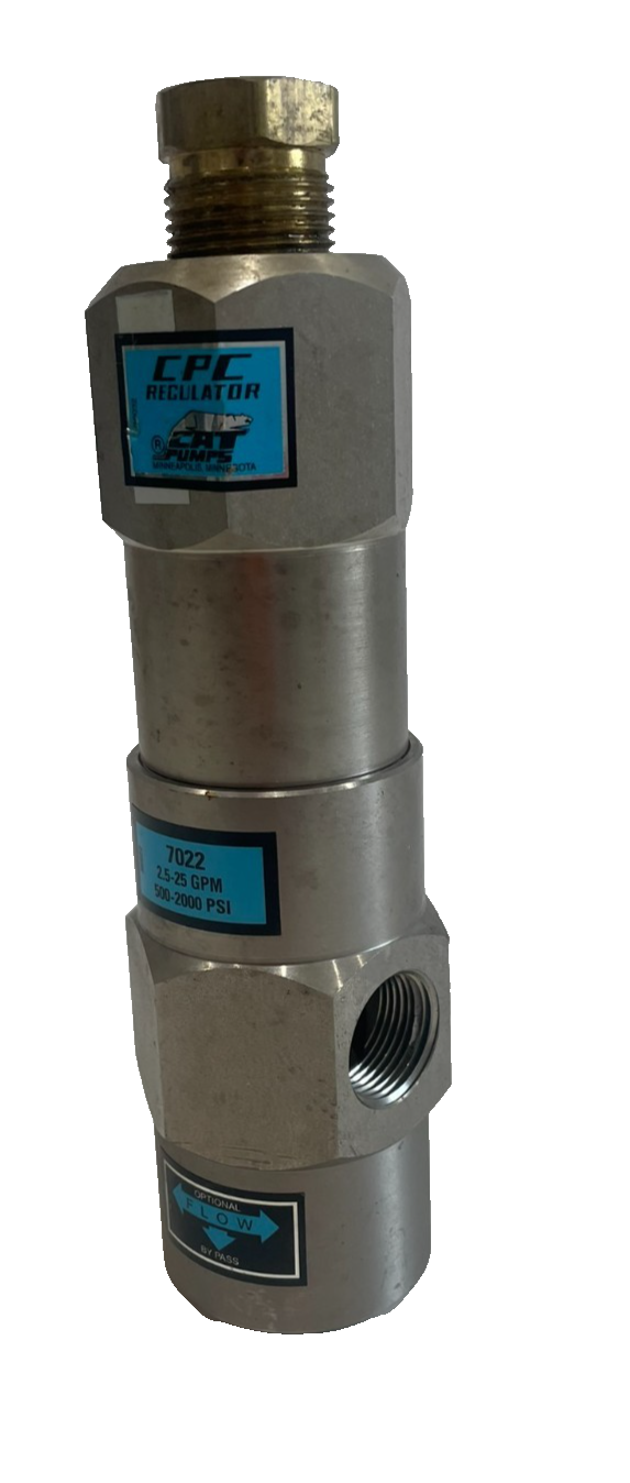 NEW CAT PUMPS 7022 CPC REGULATOR 2.5-25GPM 500-2000 PSI - SB Industrial ...