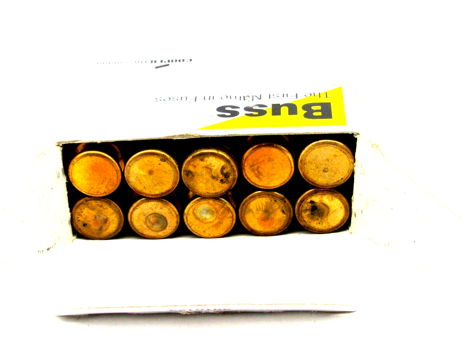 NEW LOT OF 10 BUSSMANN FUSETRON FRN-R-10 FUSES FRNR10 - SB Industrial ...