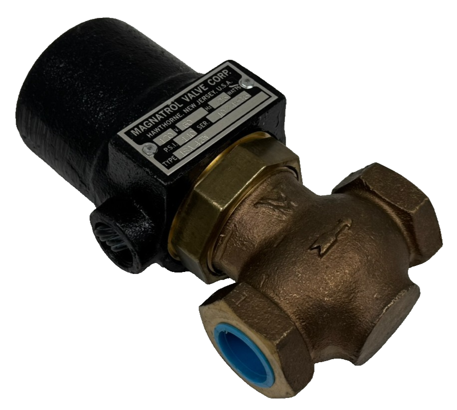 NEW MAGNATROL VALVE CO. 18A43W SOLENOID VALVE 120V 60HZ 25W 110PSI - SB ...